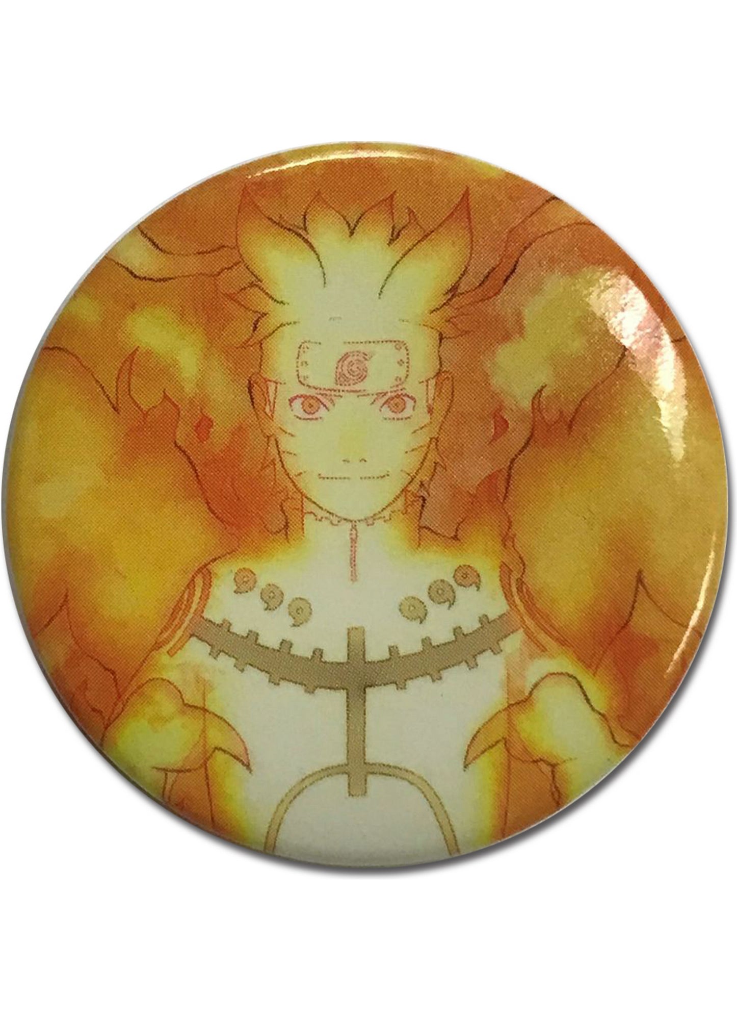 Naruto Shippuden - Naruto Uzumaki Kyuubi Chakra Mode Button – eppeal