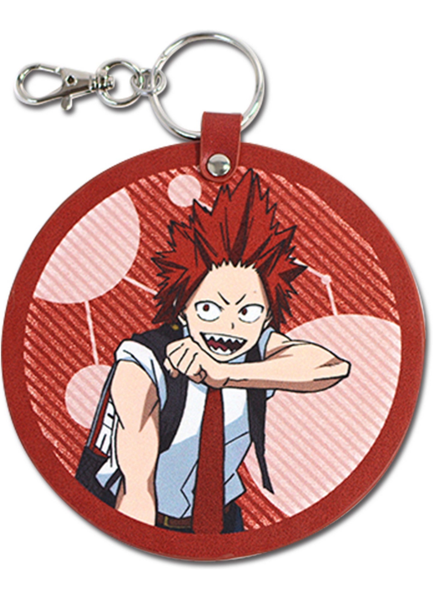 My Hero Academia S2 - Eijiro Eijiro Kirishima Circle PU Keychain – eppeal