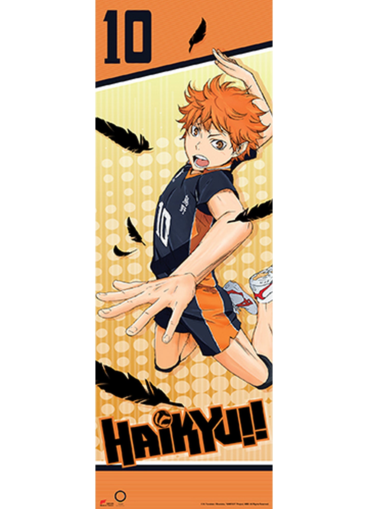 Haikyu - Shoyo Hinata Human Size Se Wall Scroll 23.5"W x 67"H – eppeal